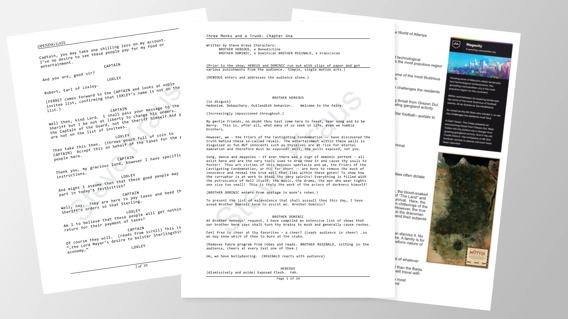 Steve "SJ" Kraus, Portfolio - Evindale